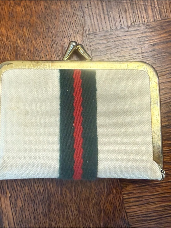Gucci | Other | Vintage Gucci Canvas Clasp Travel Sewing Kit In Cream ...